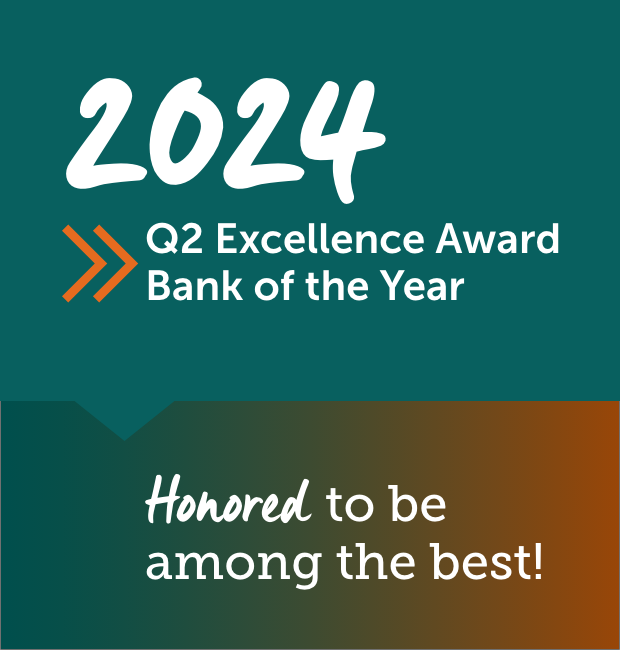 VeraBank Recognized as the 2024 Q2 Excellence Award Bank of the Year